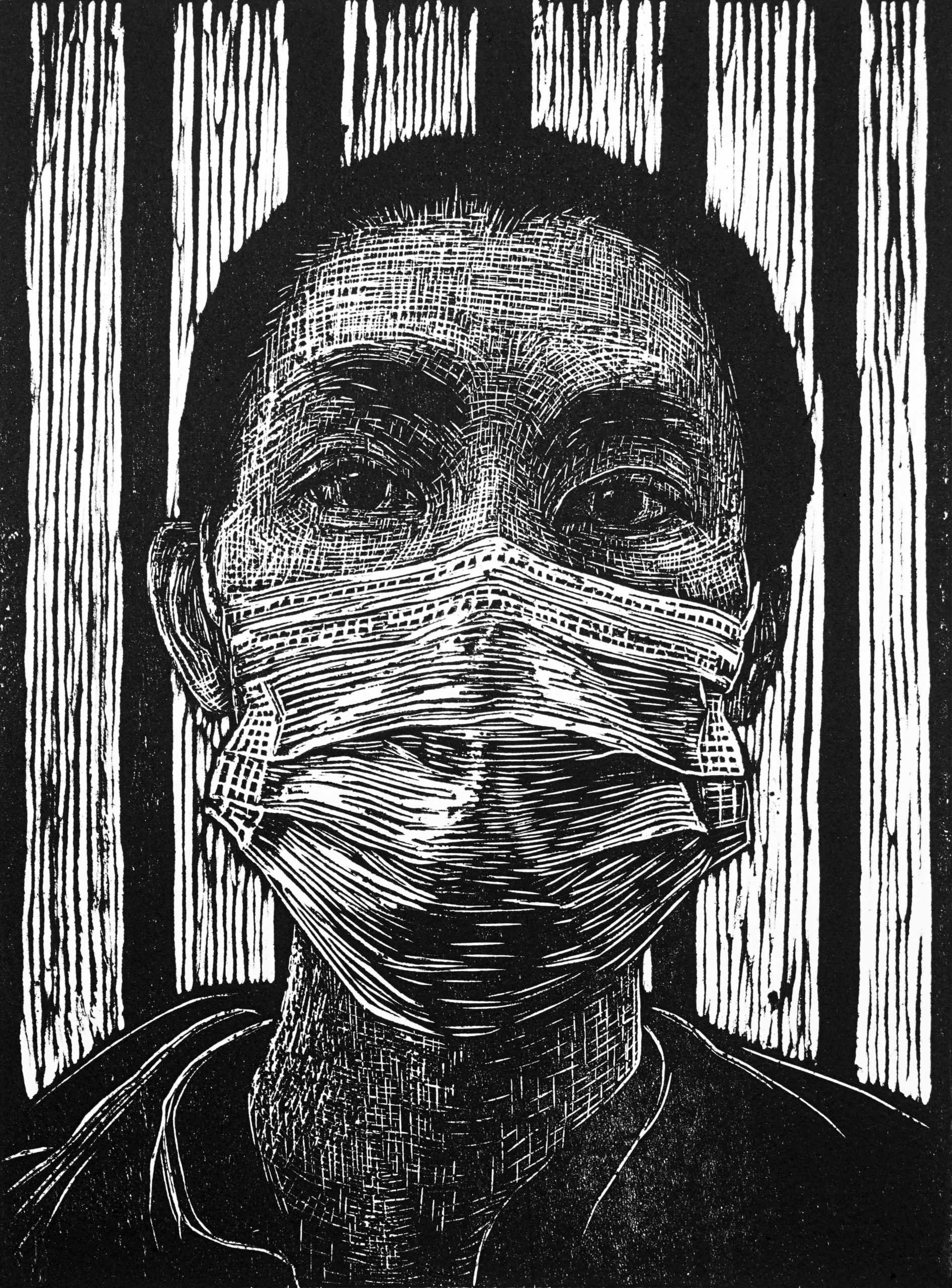 Woodcut Portraits 2020-2021: This too shall (not) pass - Printin’ Online