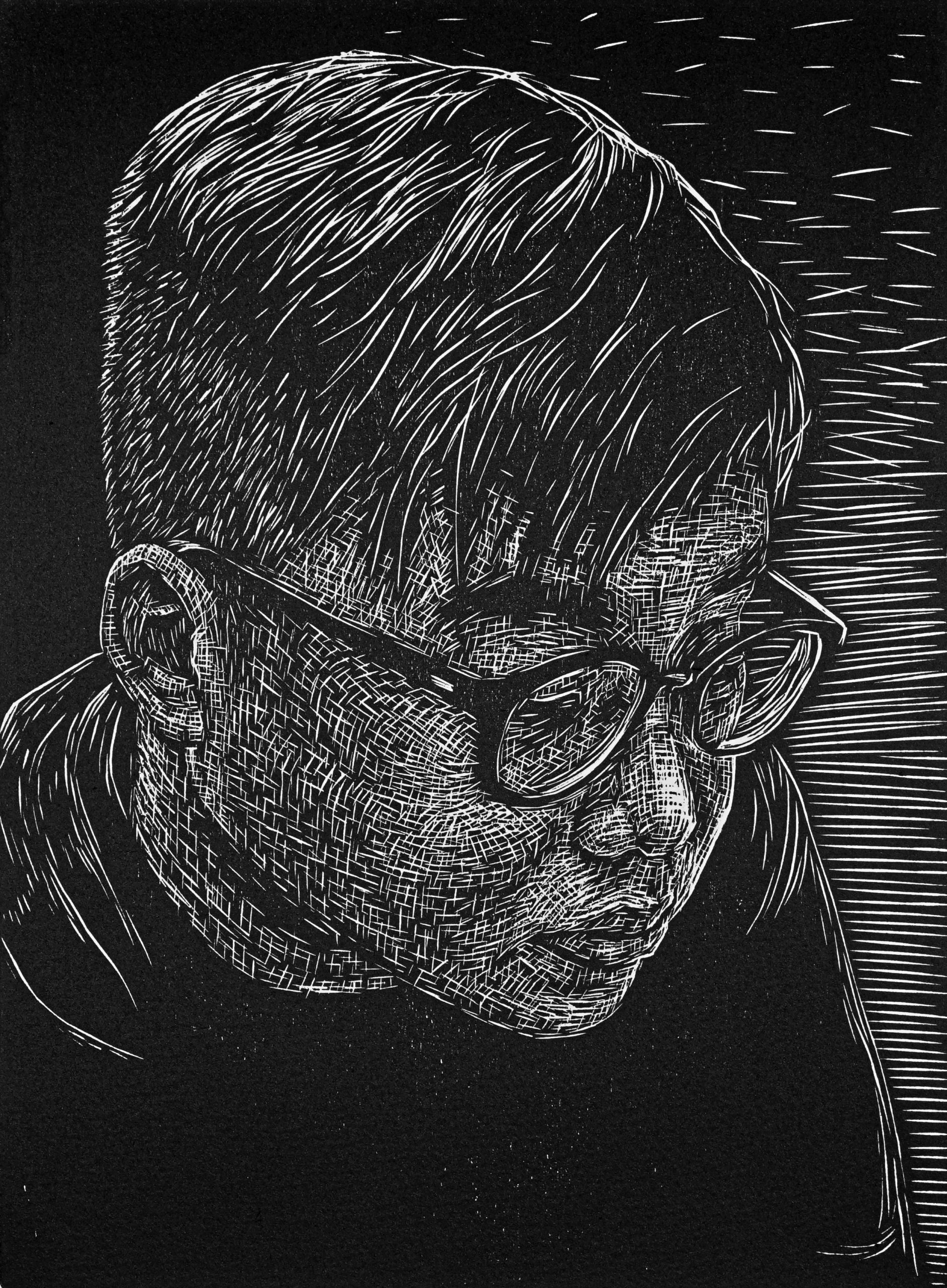 Woodcut Portraits 2020-2021: This too shall (not) pass - Printin’ Online